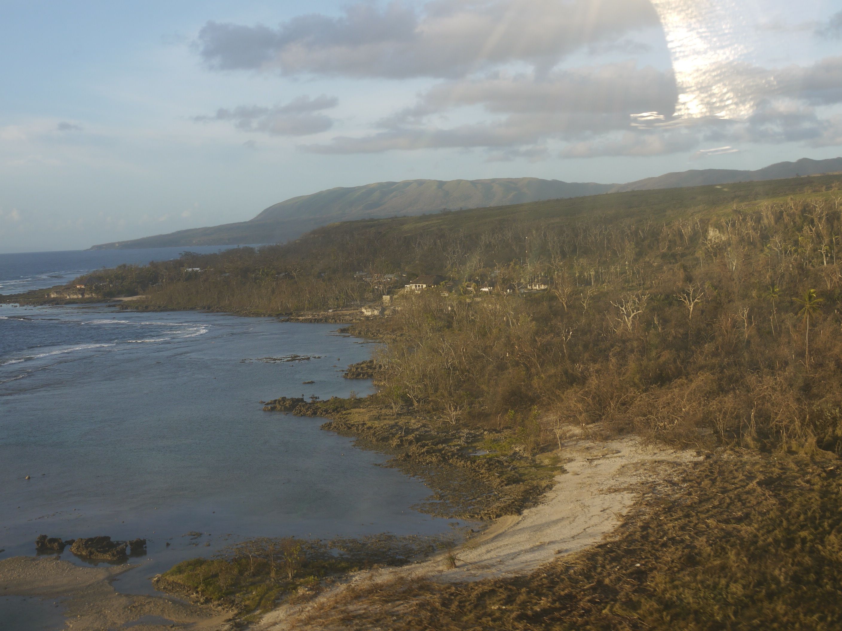 Flying into Tanna - LisaMcKayWriting